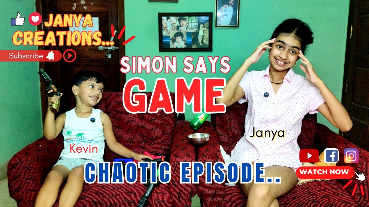 SILLY SAYS CHALLENGES | SIMON SAYS GAME | CHAOTIC EPISODE 08 | Kevin ...