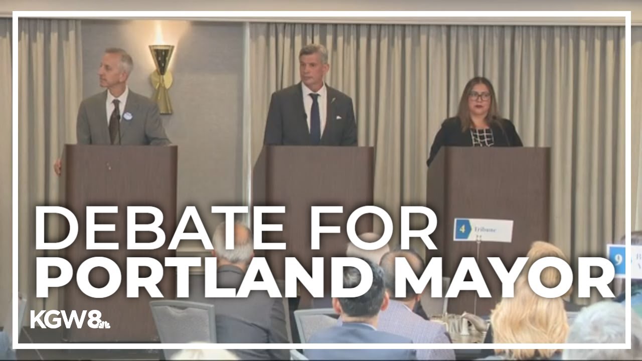 Top candidates for Portland mayor meet for debate ahead of 2024 race ...