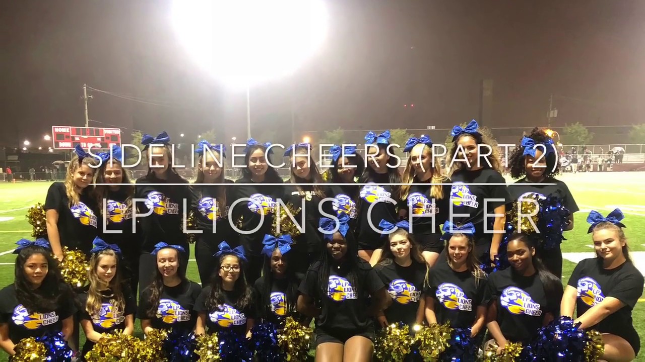 Sideline Cheers (Part 2) | LP LIONS CHEER - YouTube