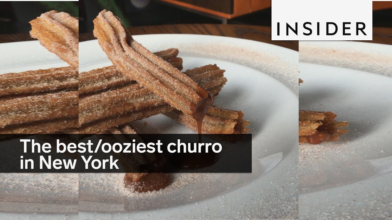 The best/ooziest churro in New York - YouTube