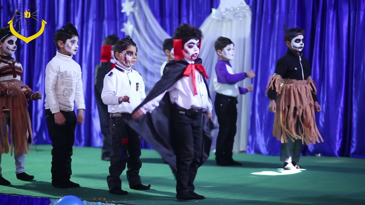 Monster Shuffle Halloween - Rhymes Day 2020 - Landmark School - YouTube