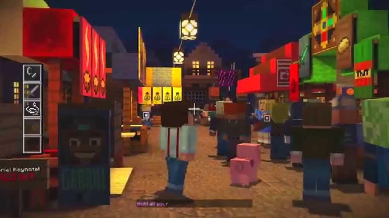 Minecraft - Story Mode : Bridge Battle 2 - Minecraft Stampylonghead ...