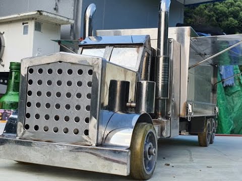 트렌스포머 바베큐그릴 제작 3탄(Transformer bbq grill production).. - YouTube