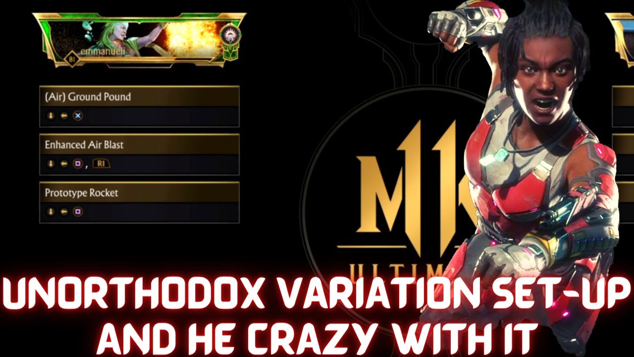 MK11 Ultimate: Most Unorthodox Variation Setup I've Ever Seen On Jacqui ...