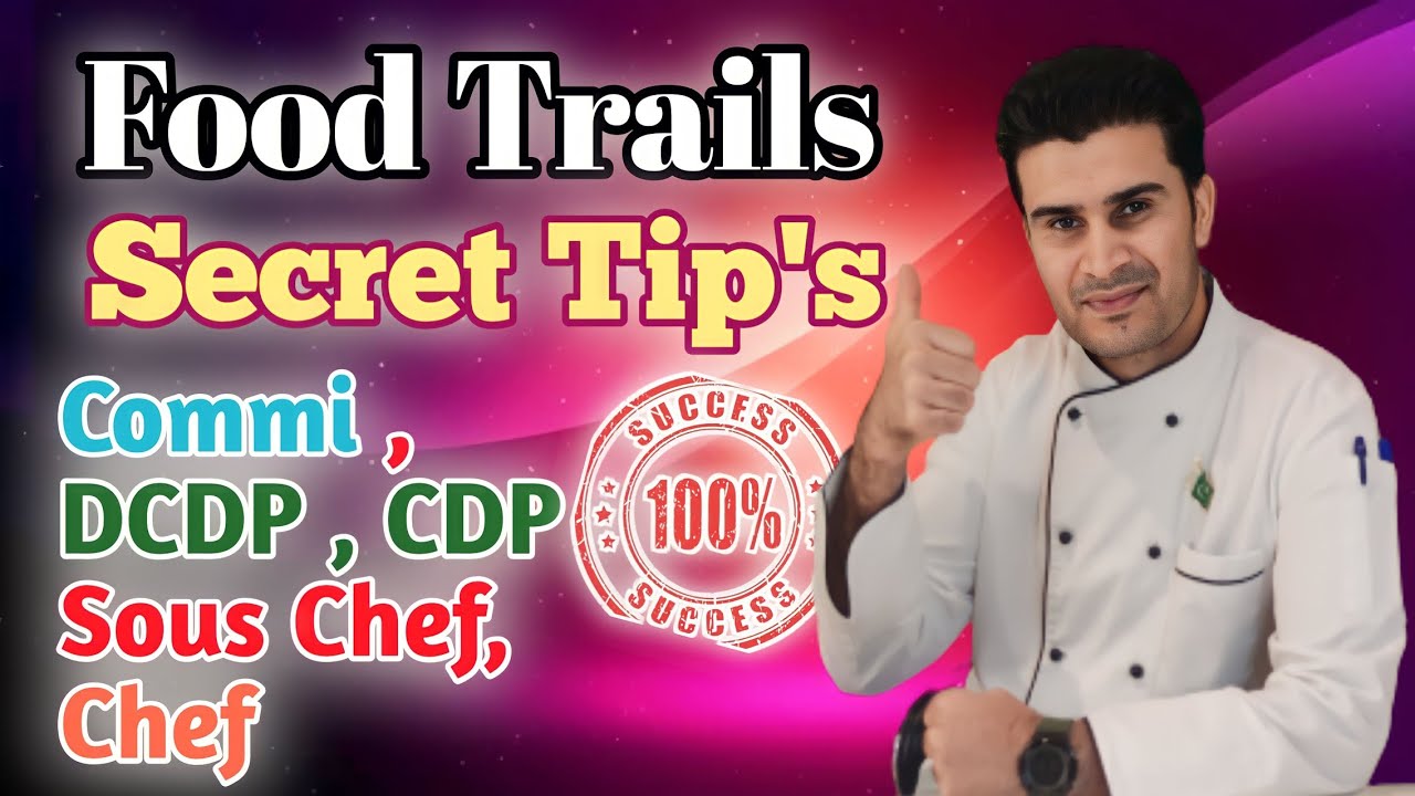Food Trails For Commi , DCDP , CDP & Chef // Food Trails Menu // Irfan ...
