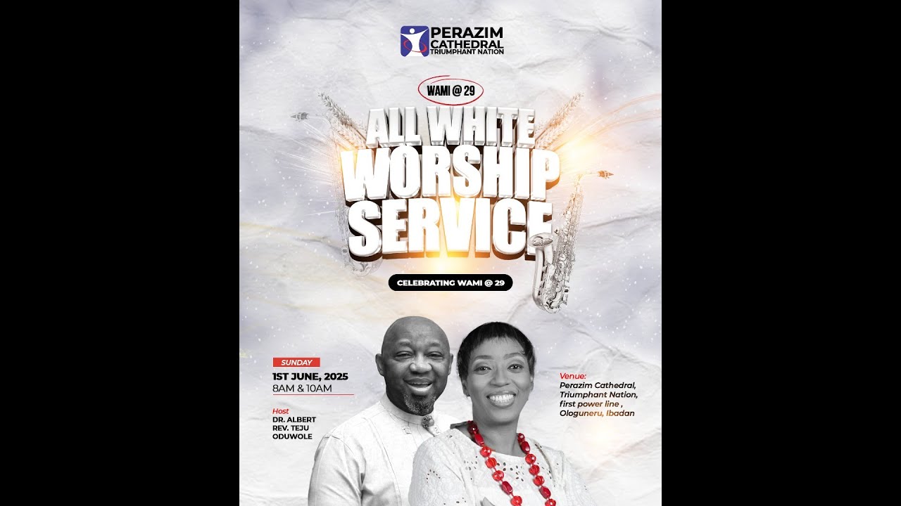 ALL WHITE WORSHIP SERVICE || COMMUNION SUNDAY || 1ST SERVICE || 1ST ...