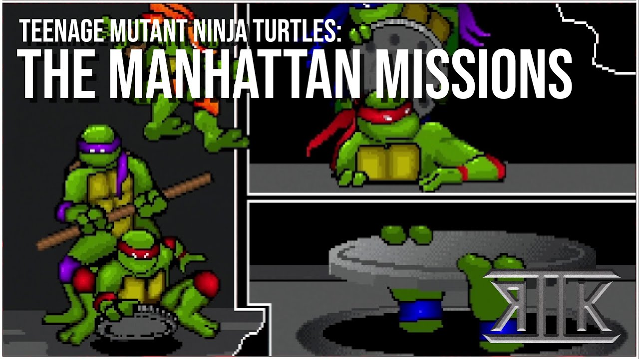 Teenage Mutant Ninja Turtles: The Manhattan Missions - DOS longplay ...
