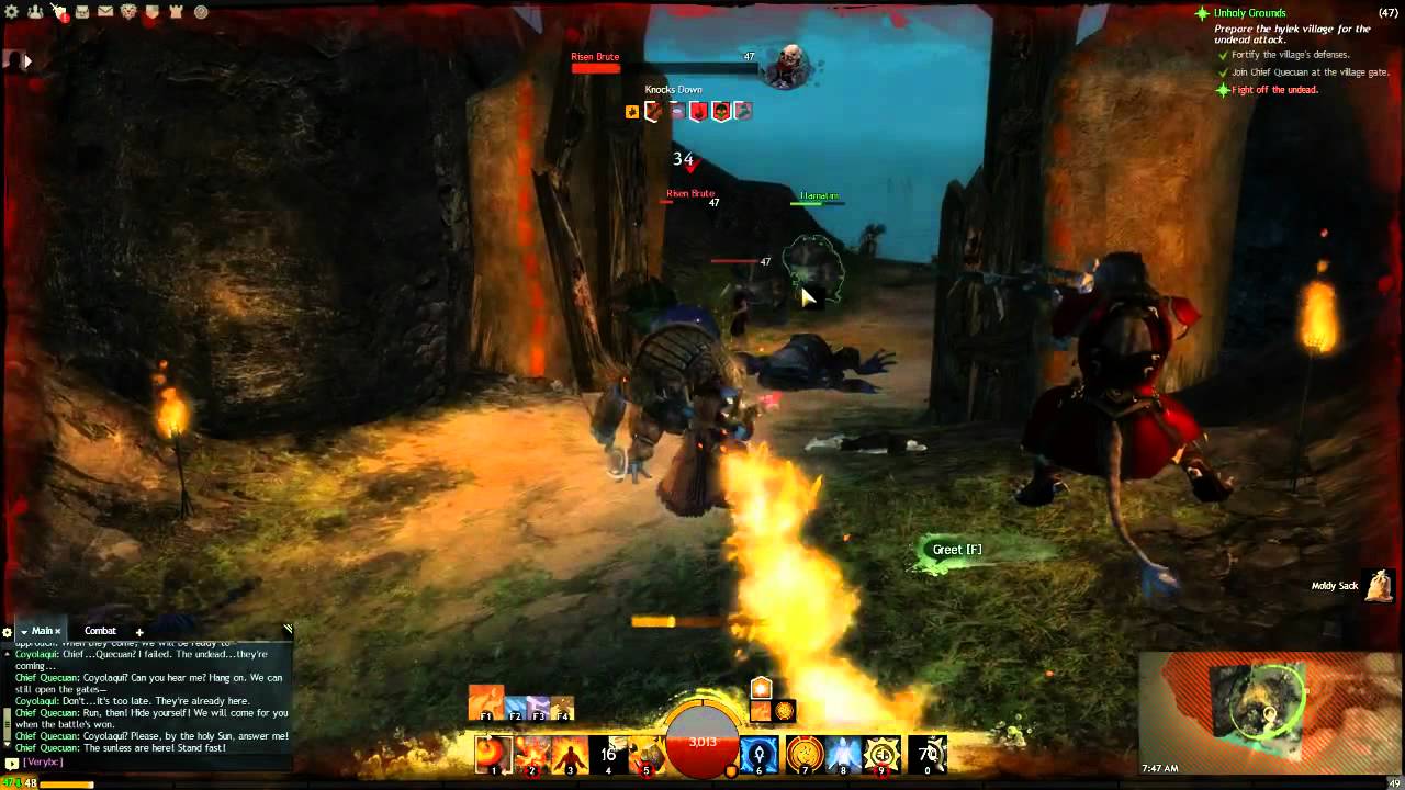 Unholy Grounds - Sylvari Race Quest Level 47 - Guild Wars 2 - YouTube