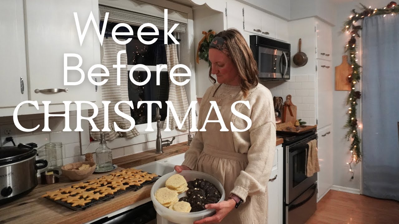 THE WEEK BEFORE CHRISTMAS | Last minute Christmas gifting, homemaking ...