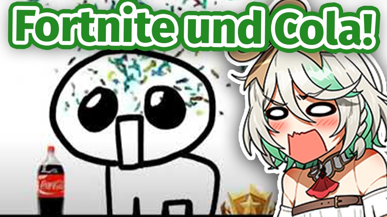 Cecilia Does The German YIPPIE Meme (Fortnite and Cola) - YouTube
