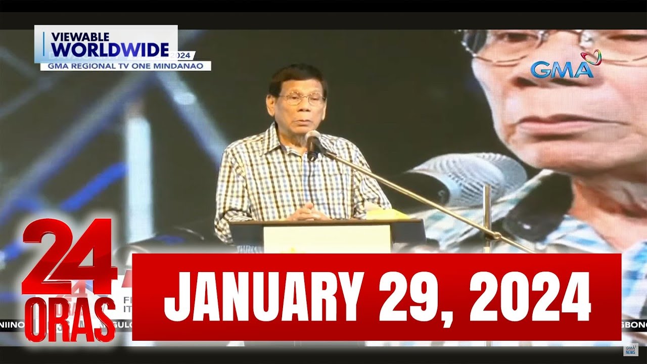 24 Oras Express: January 29, 2024 [HD] - YouTube