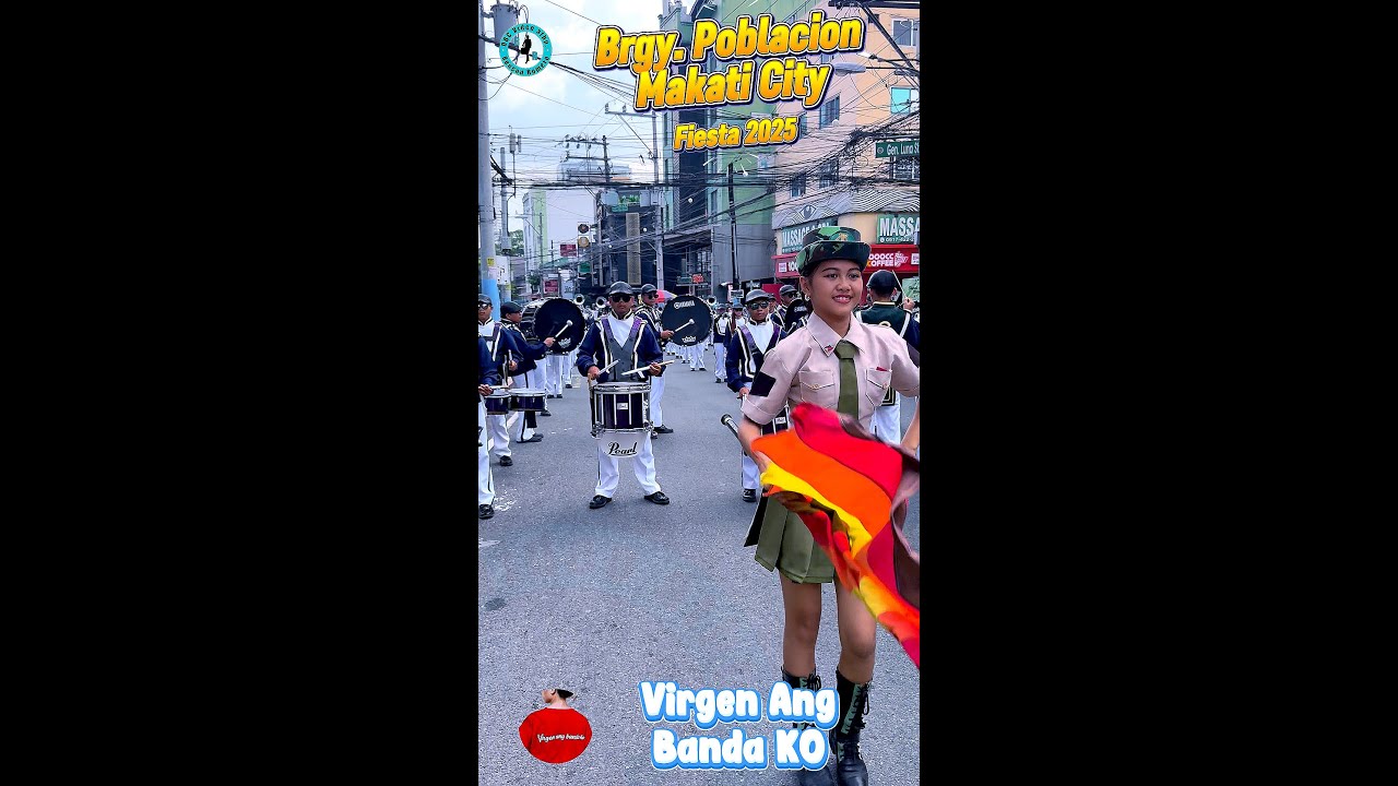 Drum and Bugle Corps - Virgen Ang Banda Ko ( VMUF ) at Brgy. Poblacion ...