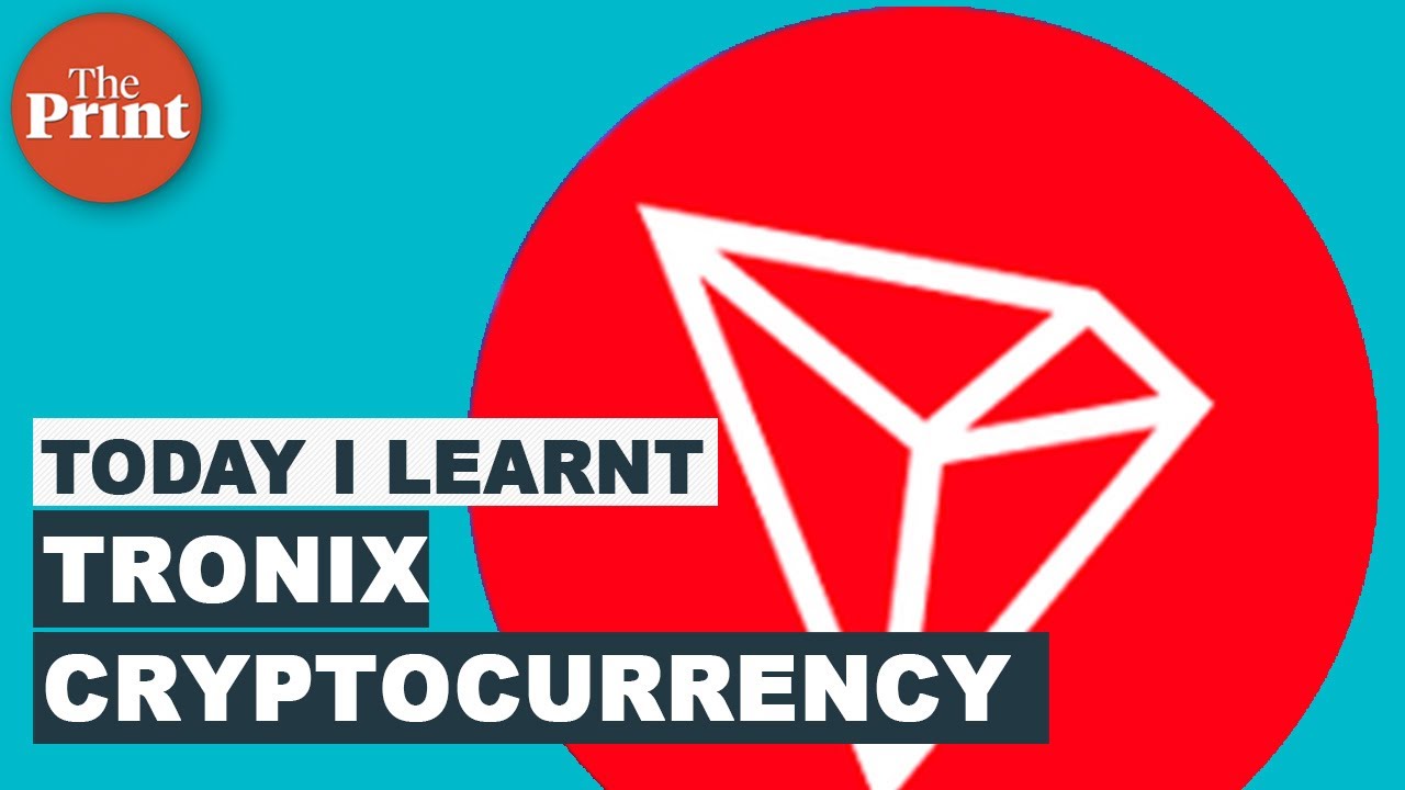 What is TRON and new cryptocurrency Tronix? - YouTube