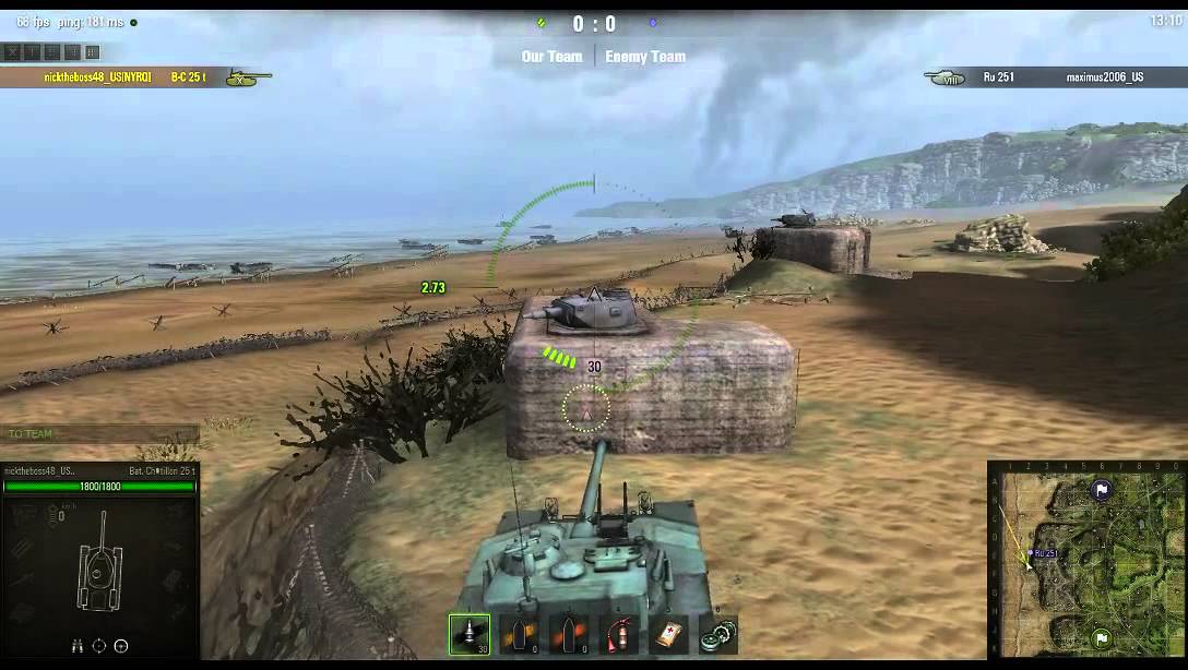 world of tanks 9.7 map overlord tour - YouTube