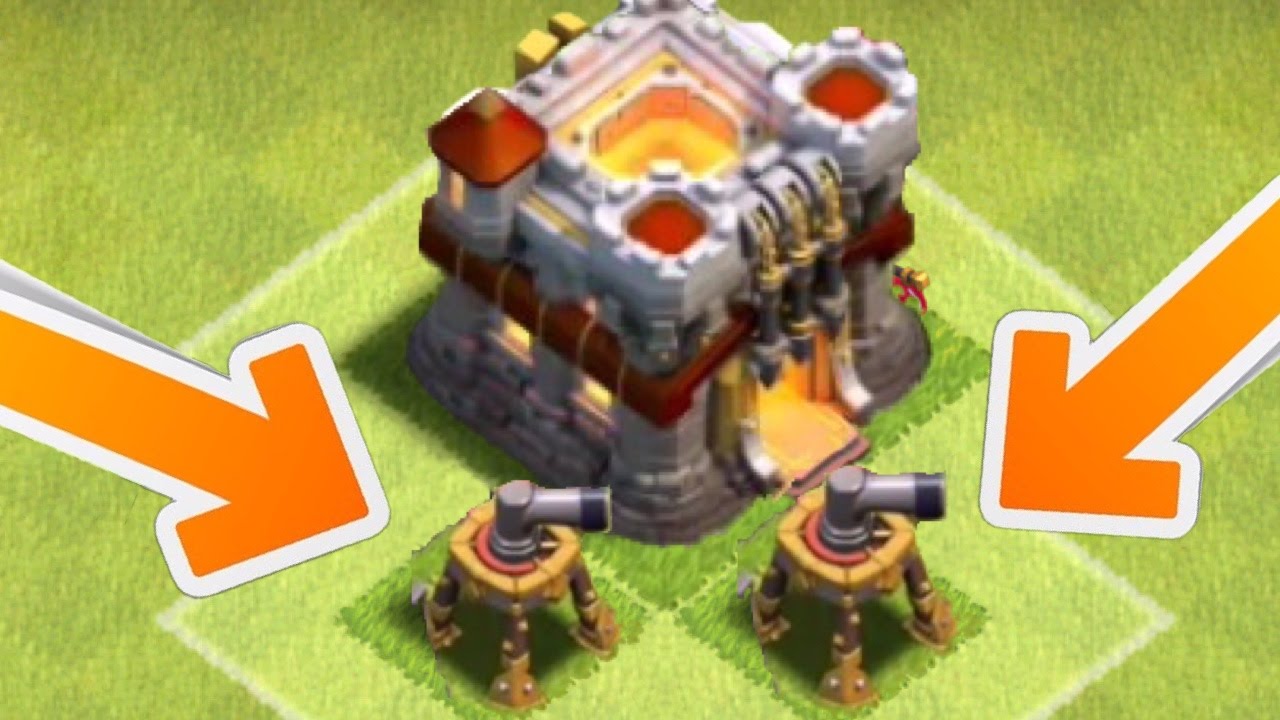 Clash of Clans - NEW AIR SWEEPER REDESIGNED! Texture Change Or Level 7 ...
