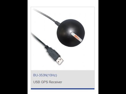 How to use BU-353N-10Hz - YouTube