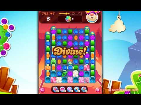 Candy Crush Saga Level 7159 * Never paid for Boosters Gameplay