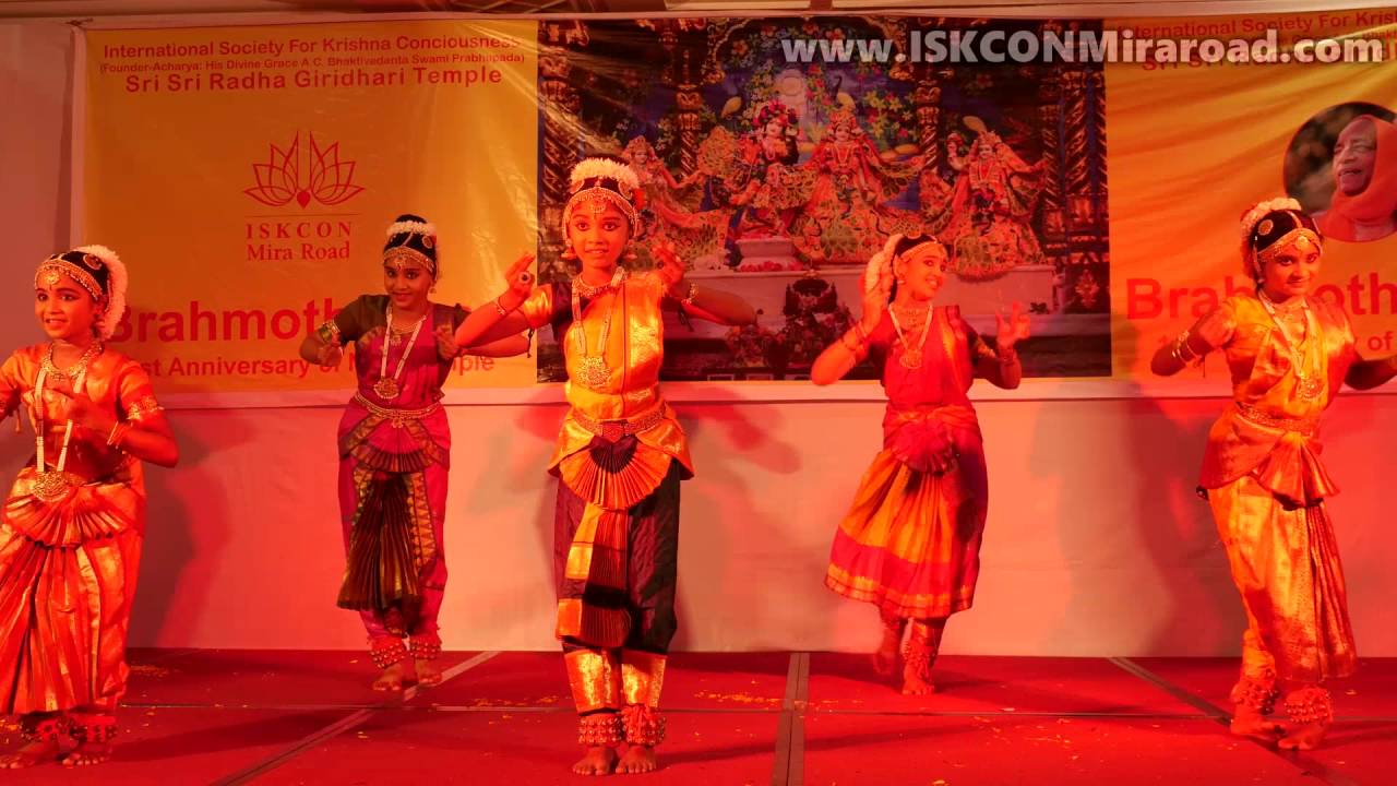 DANCE Traditional Dance 4, Brahmotsava ISKCON Miraroad - YouTube