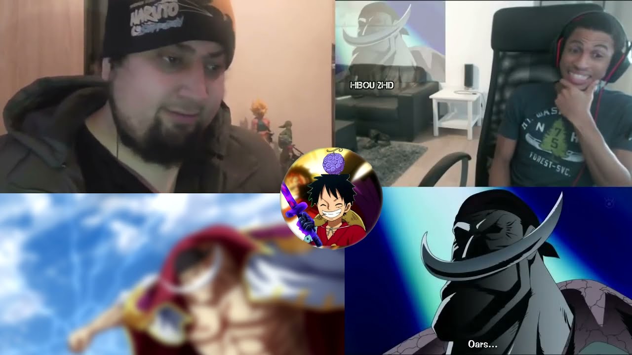 Whitebeard smashes Vice-Admiral Ronse into the ground Reaction Mashup ...