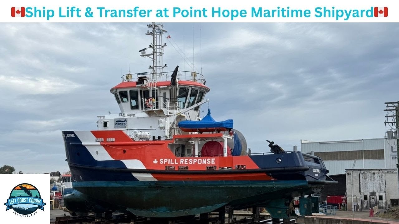The Coastal Sentinel Lift & Yard Transfer at Point Hope Maritime ...