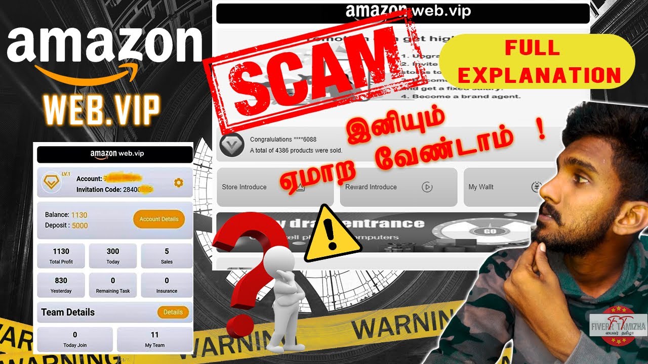 Amazon Web.vip Scam ???🤔 - Full Explanation | Amazon FBA | Pyramid ...