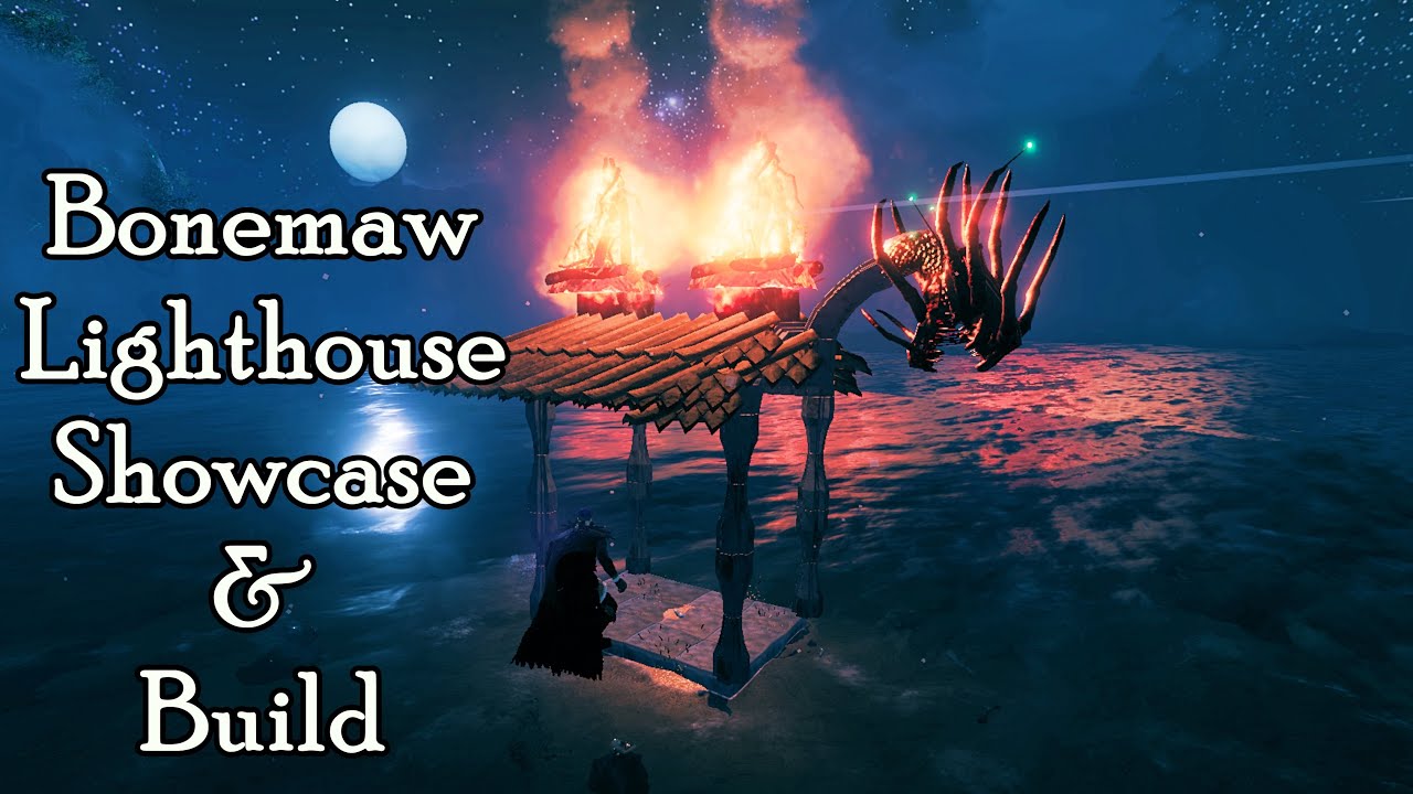 Bonemaw Lighthouse showcase and build 2x Speed - YouTube