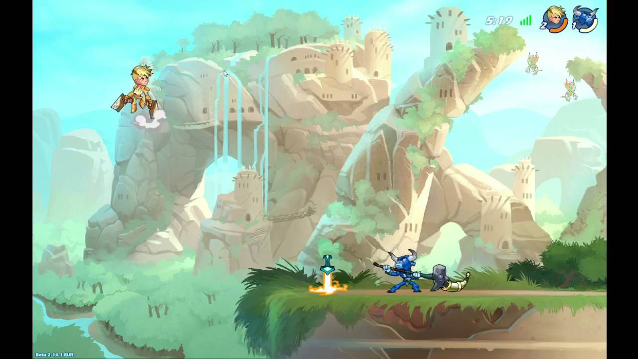 The Best Free To Play Game Ever//Brawlhalla Gameplay - YouTube