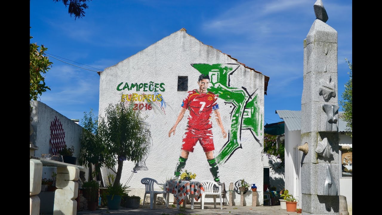 Grafitti Cristiano Ronaldo - "CR7 Power" - Capote_art - YouTube