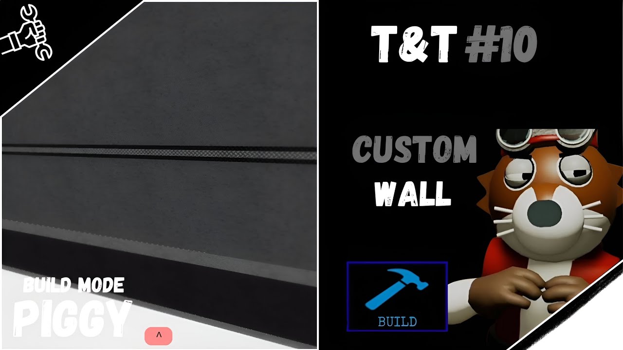 🧱🔨 | Tips and Tricks #10 : Custom Wall | Piggy Build Mode - YouTube