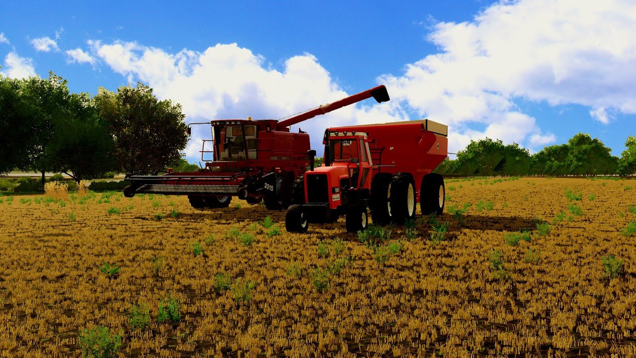 Harvesting wheat | Ep 2 | Family Farm RP | Farming Simulator 22 - YouTube