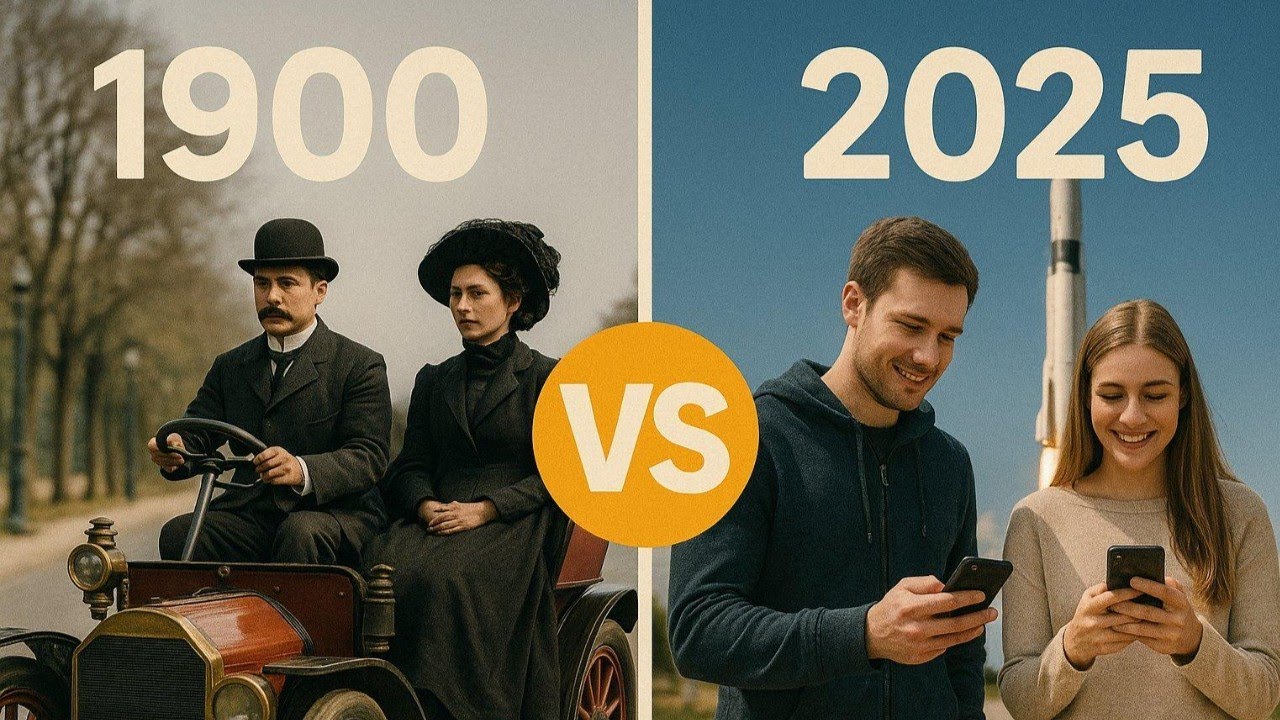 Life in 1900 vs 2025 What's REALLY Changed - YouTube