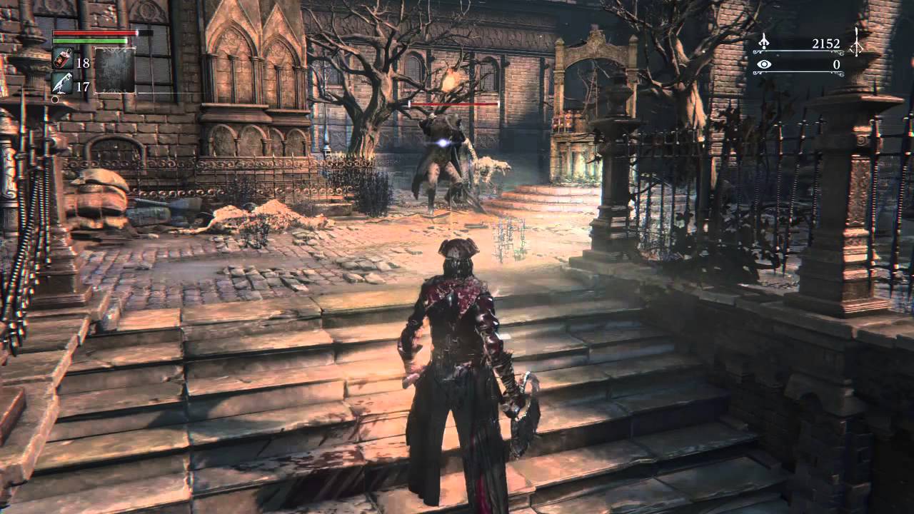 Bloodborne 1st Boss Fight - YouTube