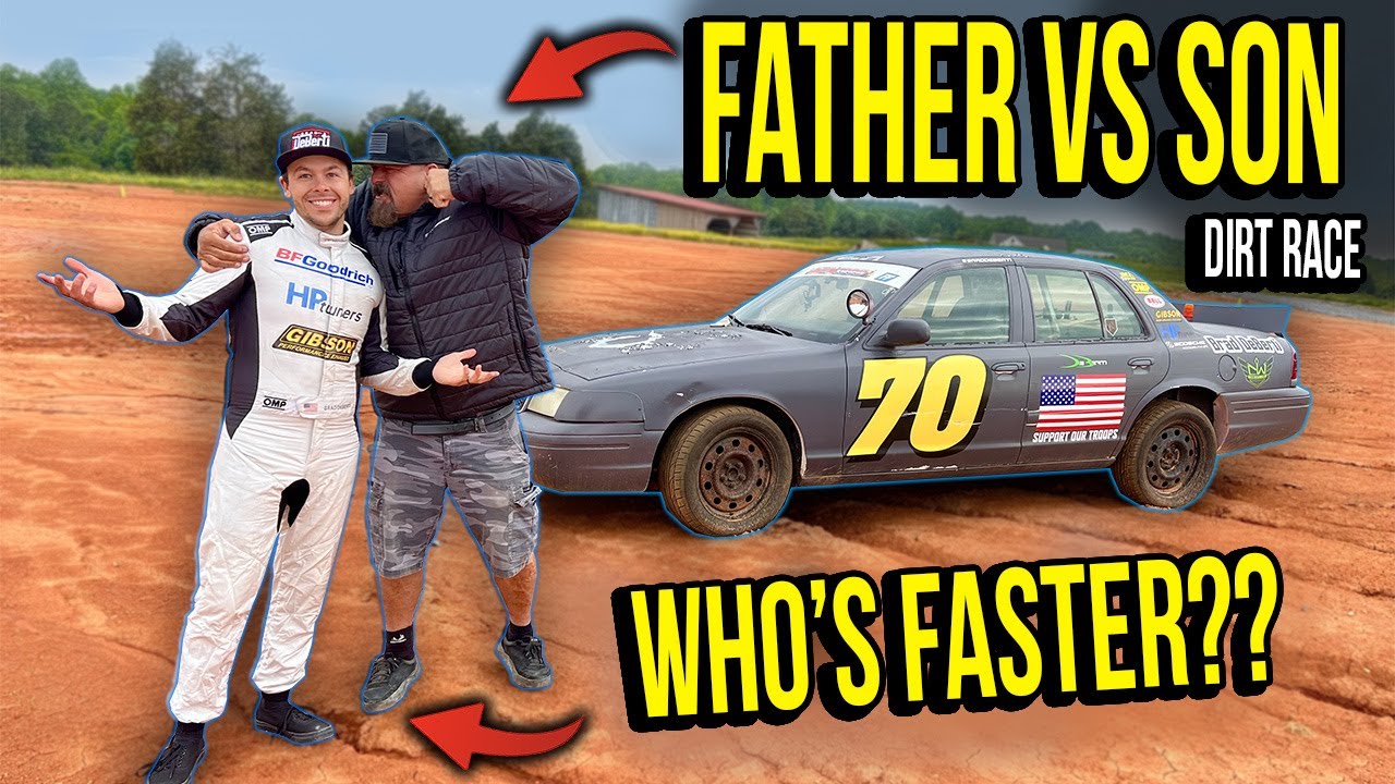 My Dad Challenged Me To A Dirt Race! Father Vs Son Dirt Race Who's ...