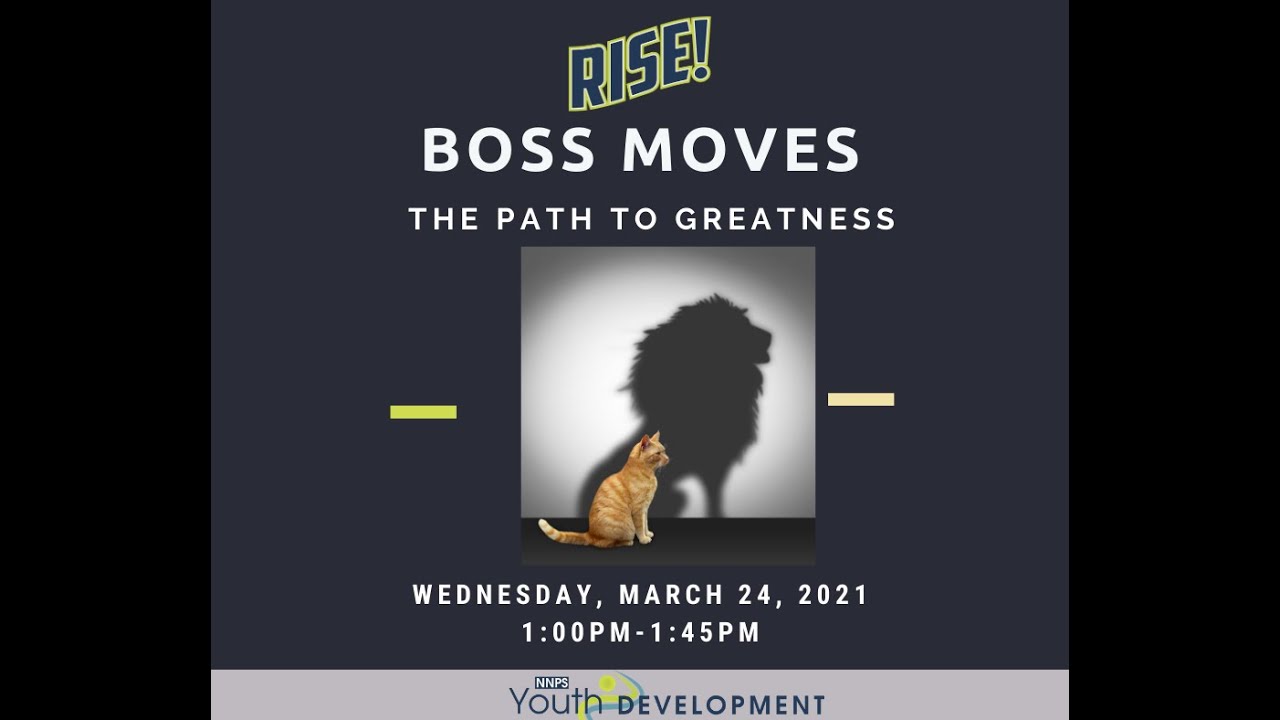 RISE Boss Moves Leadership Session with Dr. Charles Corprew - YouTube