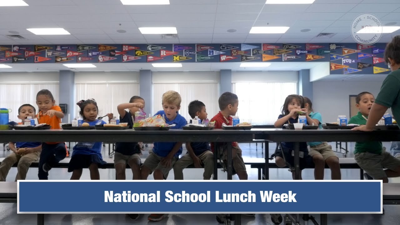 National School Lunch Week - YouTube