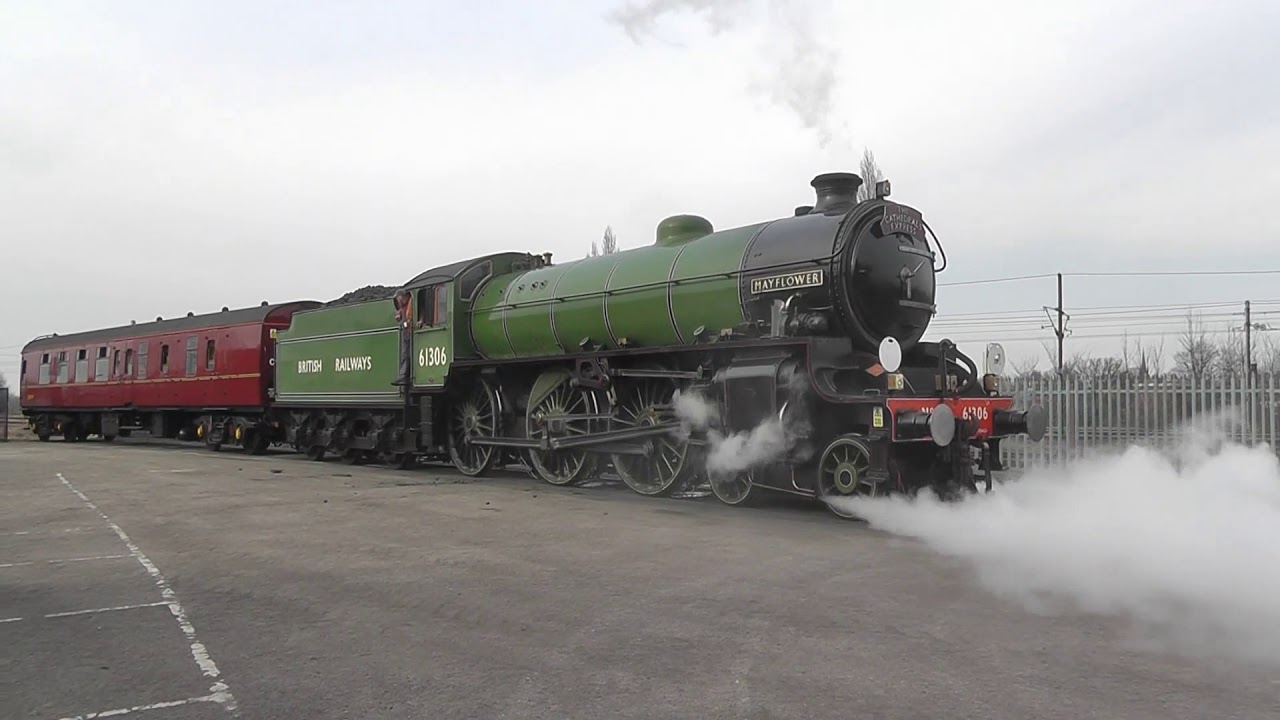 LNER B1 Class 4-6-0 No. 61306 'Mayflower' - Video Compilation 2013 to ...