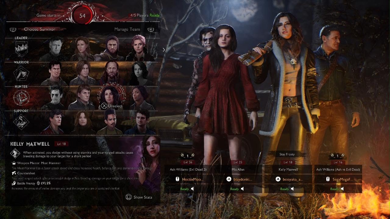 NEW KELLY SKIN!!/ Evil Dead : The Game PS5 - YouTube