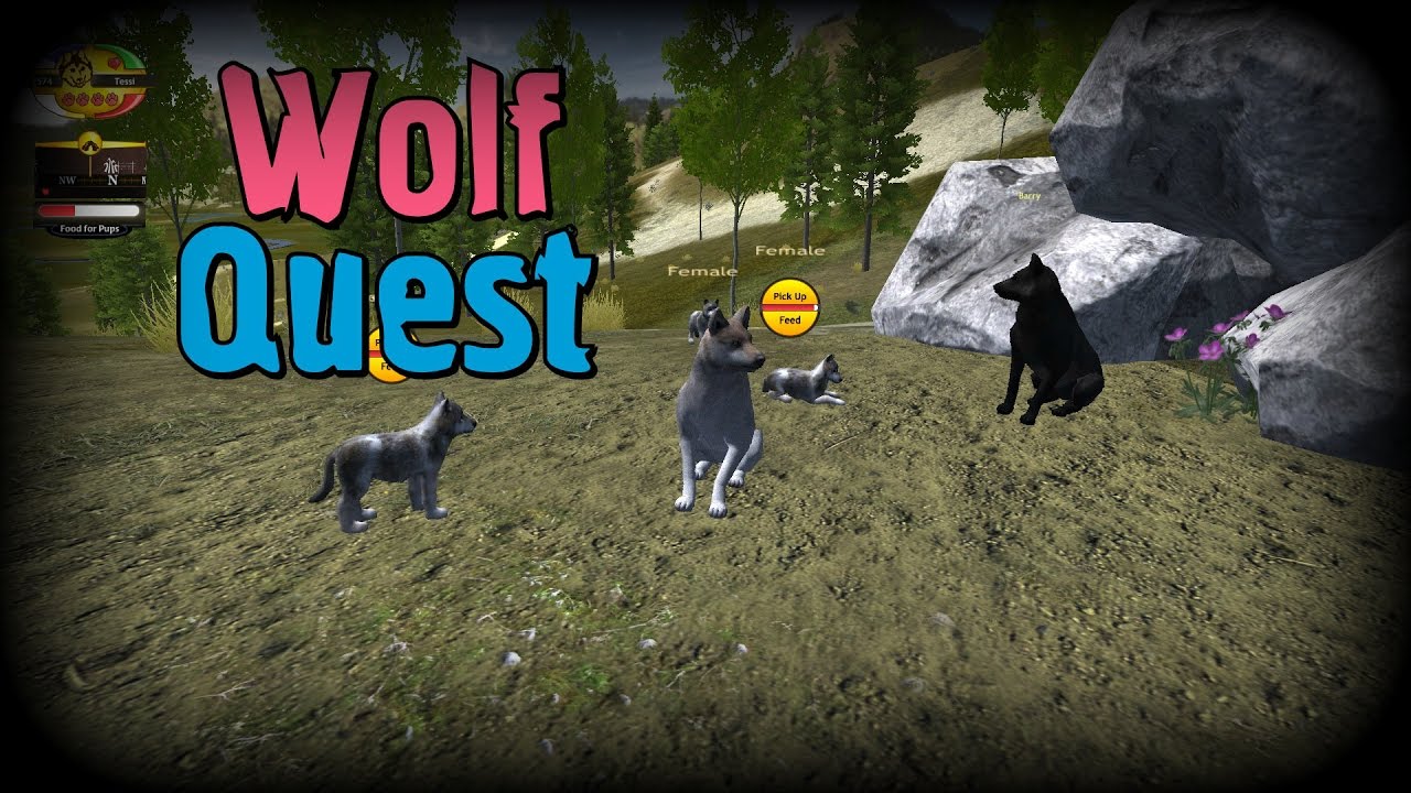 WolfQuest 2.7 #7 - YouTube