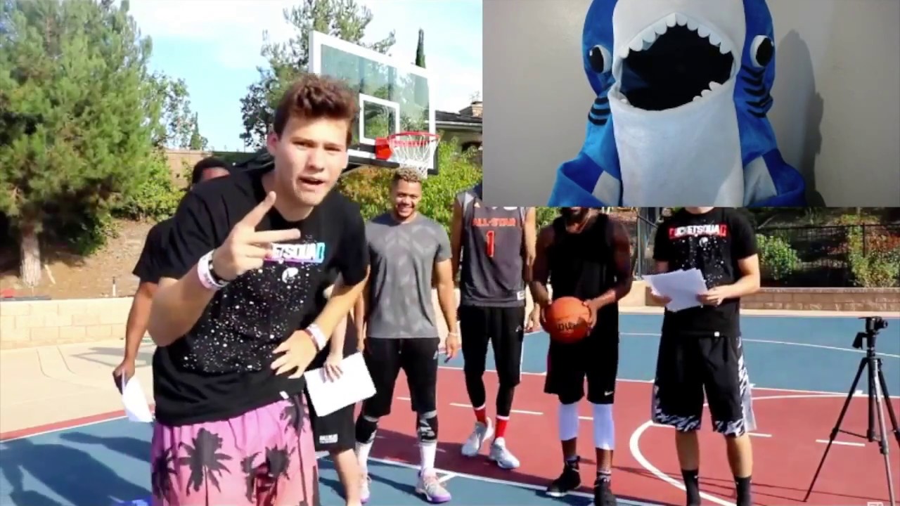 JESSERTHELAZER AND THE 2HYPE SQUAD INSANE DUNK CONTEST! (SOMEONE GOT ...