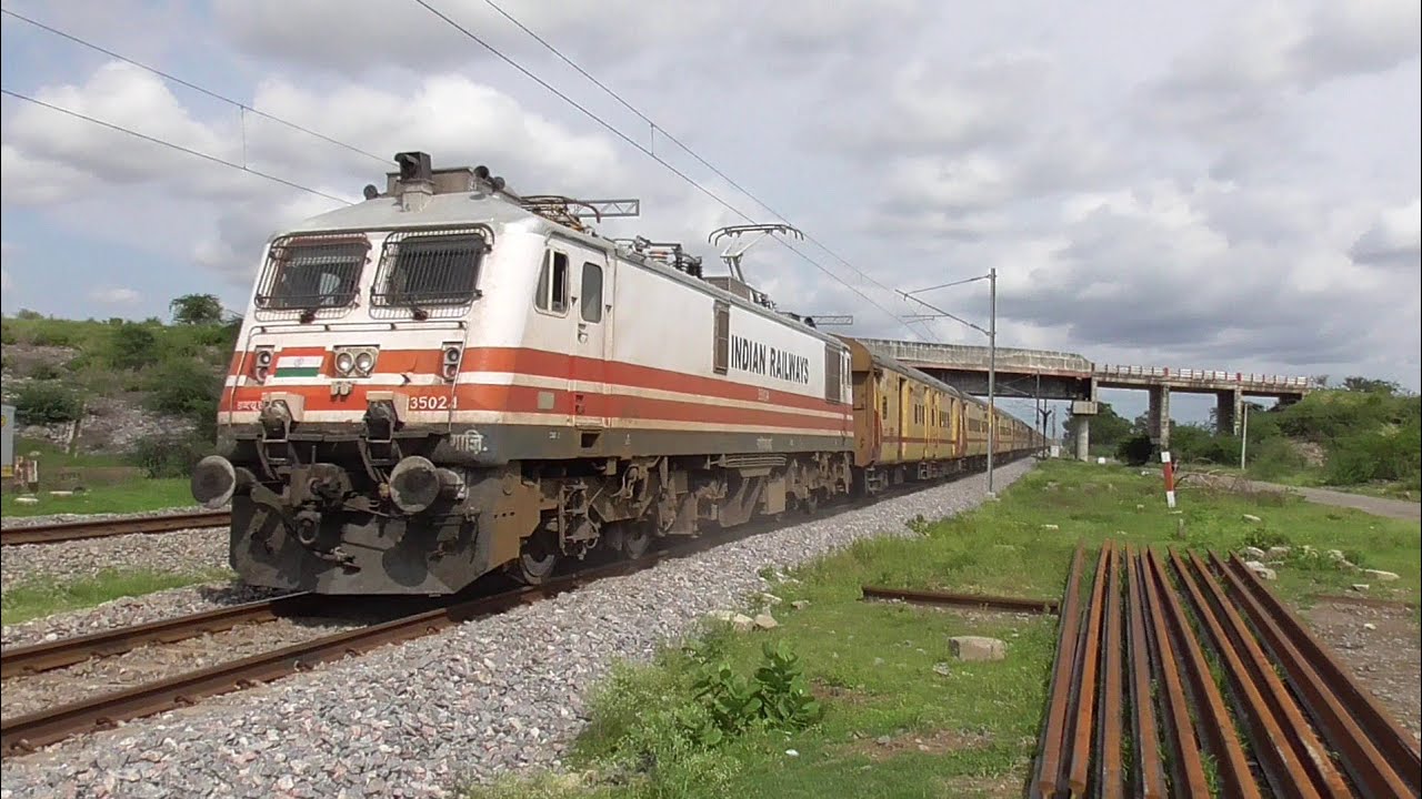 WAP 4,WAP 5 & WAP 7 at 110 kmph | Indian Railways - YouTube