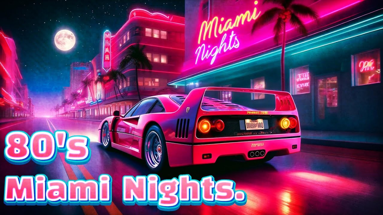 Miami Retro Drive | 80's Synthwave and Lofi Beats | Nostalgic Nights ...