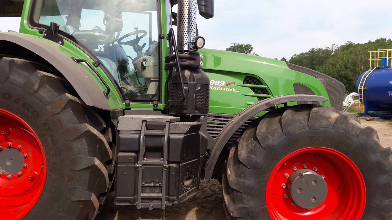 Fendt 939 Vario 7.8 L 390 KM - pomiar mocy oraz momentu obrotowego ...
