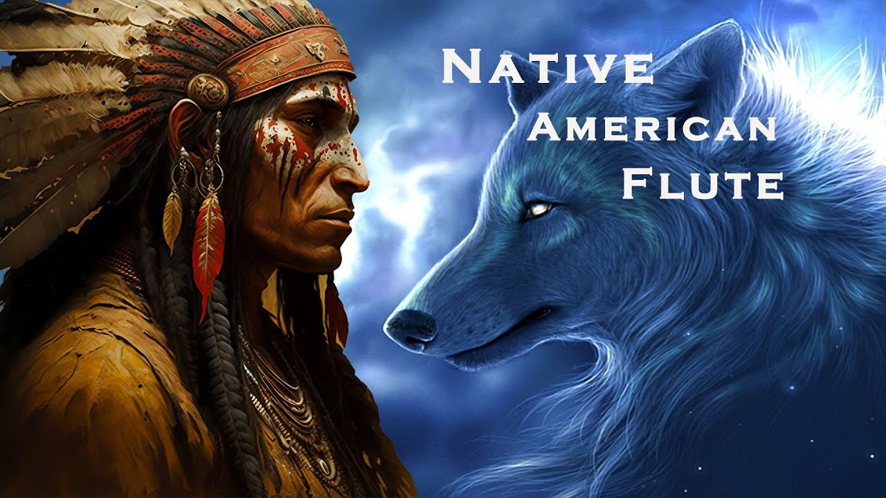 HEALING THE SOUL | Peace of Mind by the Waterfall| Native American ...