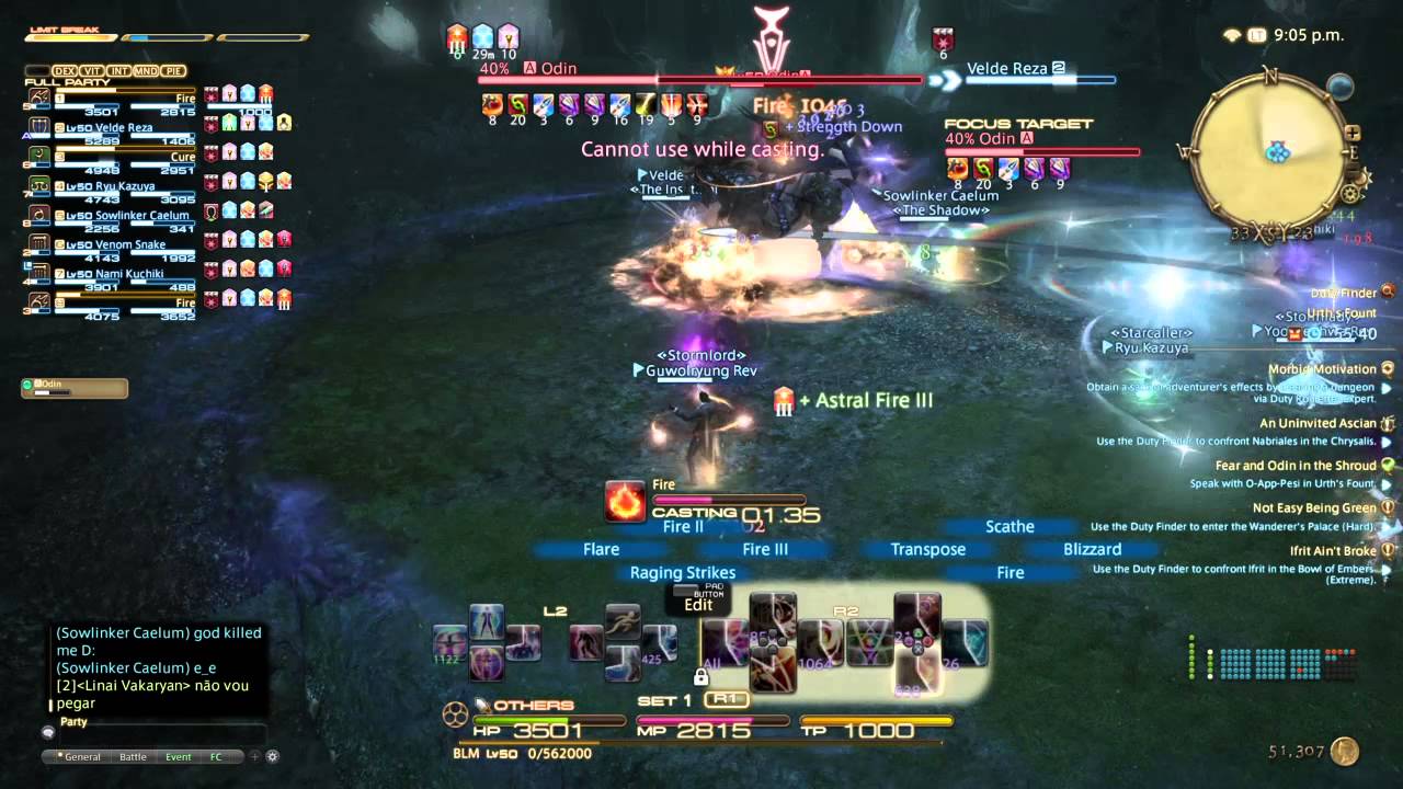 Odin Clear FINAL FANTASY XIV - YouTube