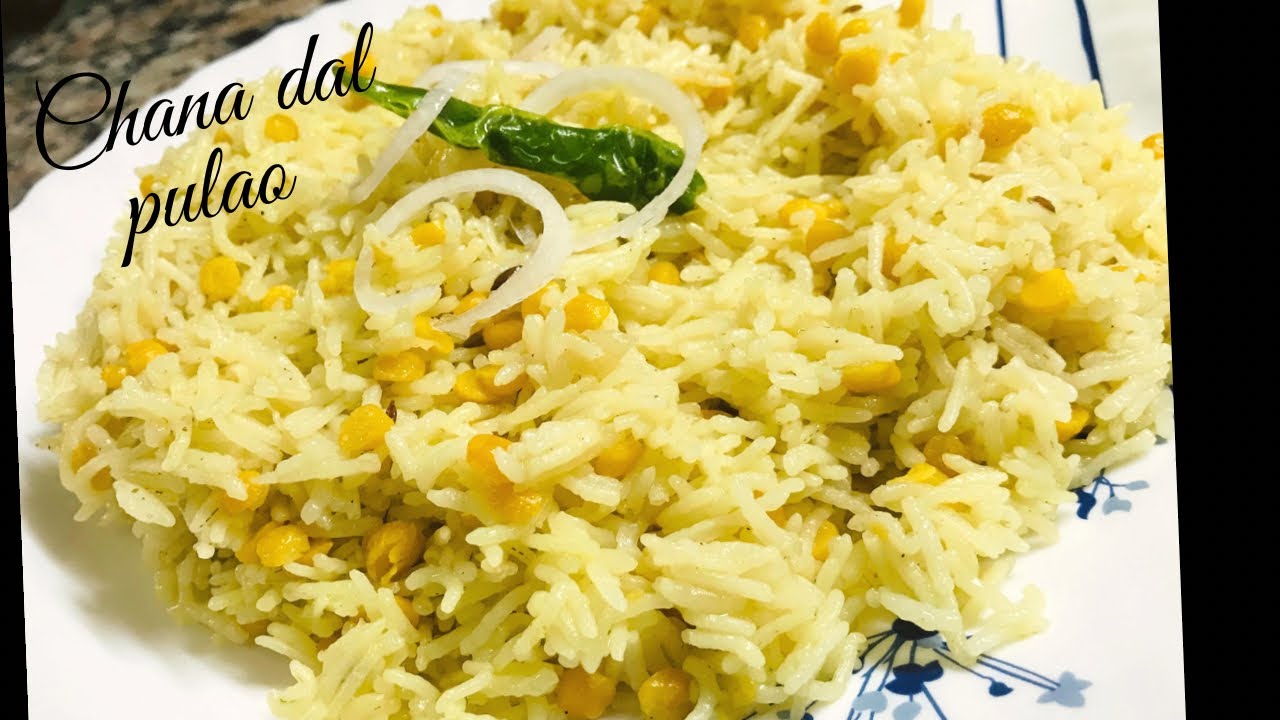 Chana dal pulao recipe | simple and basic ingredients se banaye lajawb ...