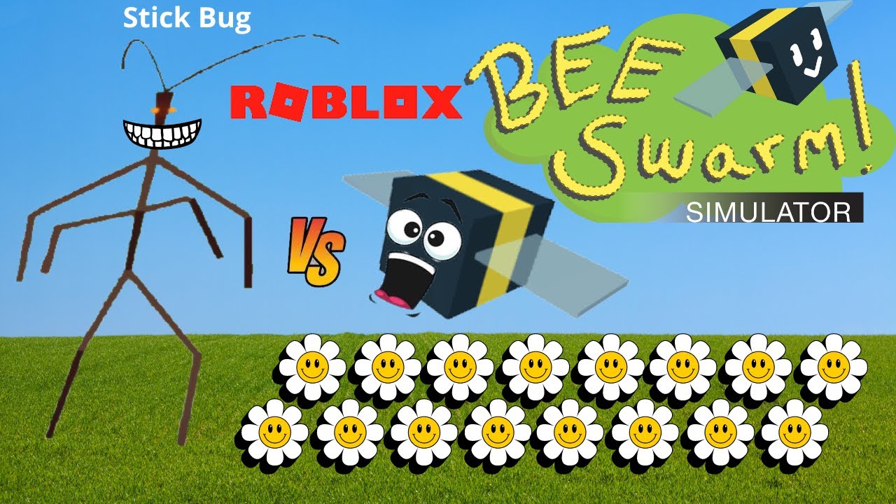 Bee Swarm Simulator, derrotando o Stick Bug. - YouTube