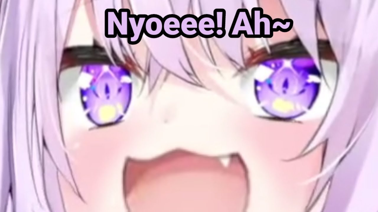 Okayu playing with Eggs - YouTube