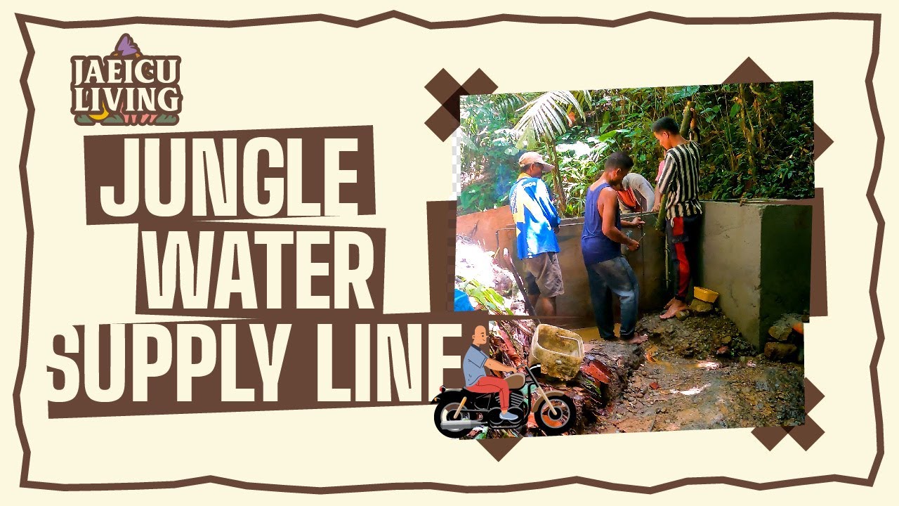 Jungle Water Supply Line - Farming in the Philippines - YouTube