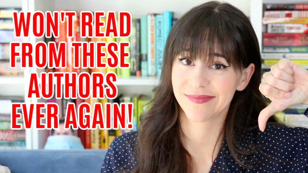 Won't Read More Books by These Popular Authors Ever Again! || Books ...