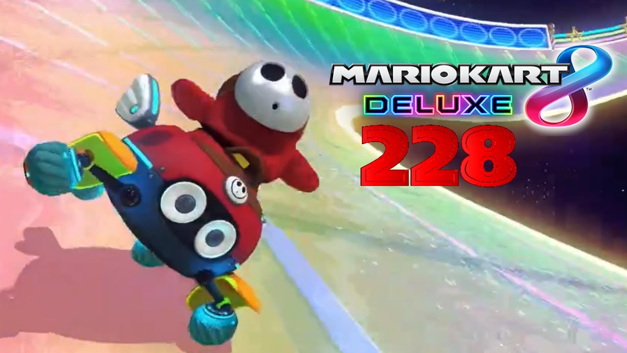 "Am I Throwing Red Shells At A Ghost?" Mario Kart 8 Deluxe Online w ...